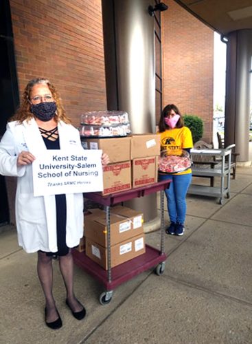 KSU nursing staff helps out | News, Sports, Jobs - Morning Journal